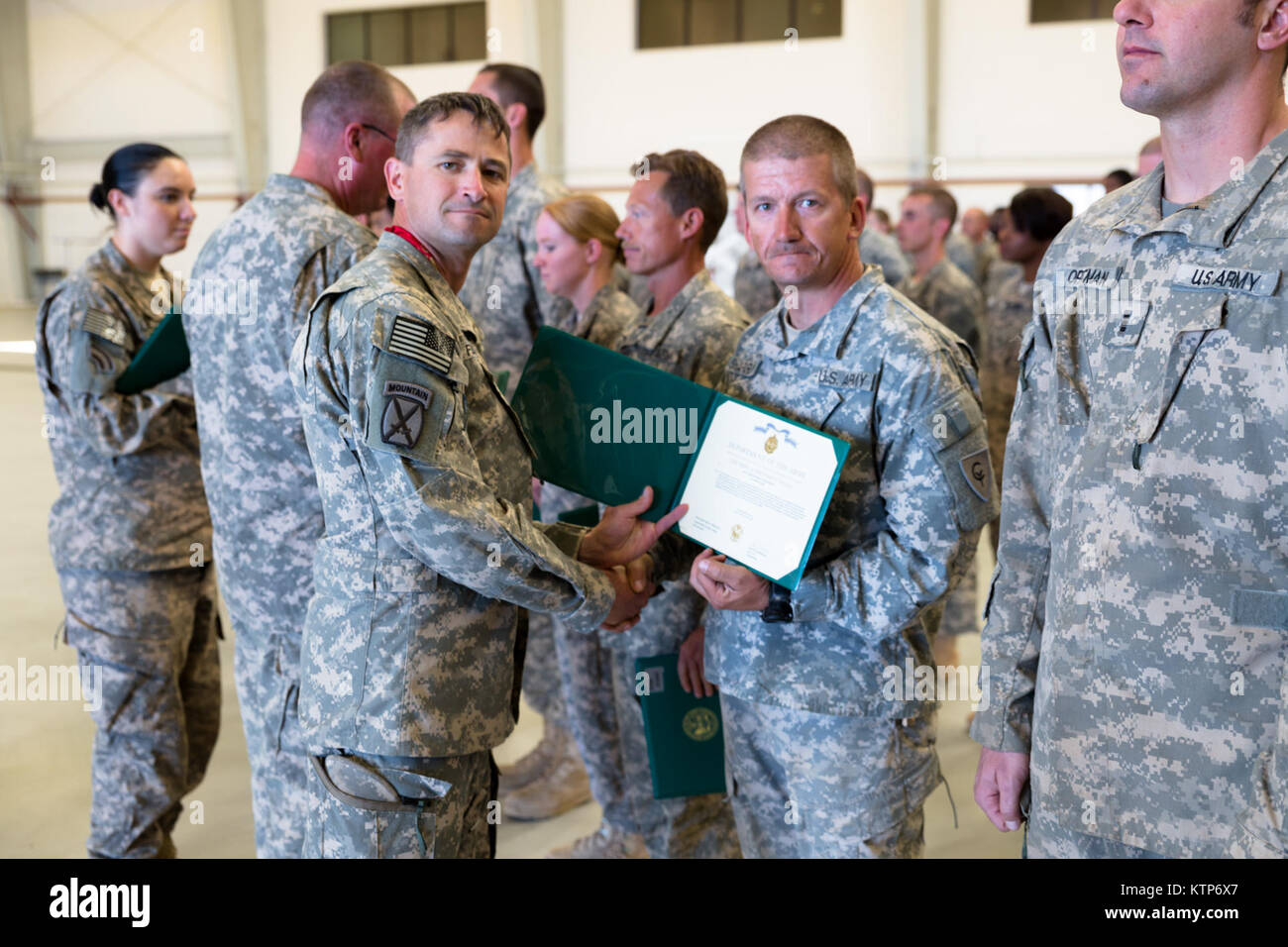Military award ceremony Stock Photo - Alamy