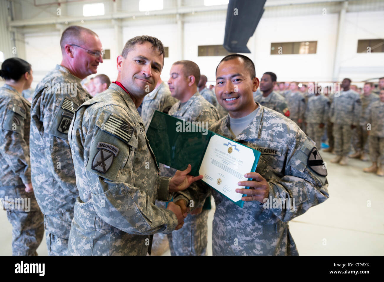 Military award ceremony Stock Photo - Alamy
