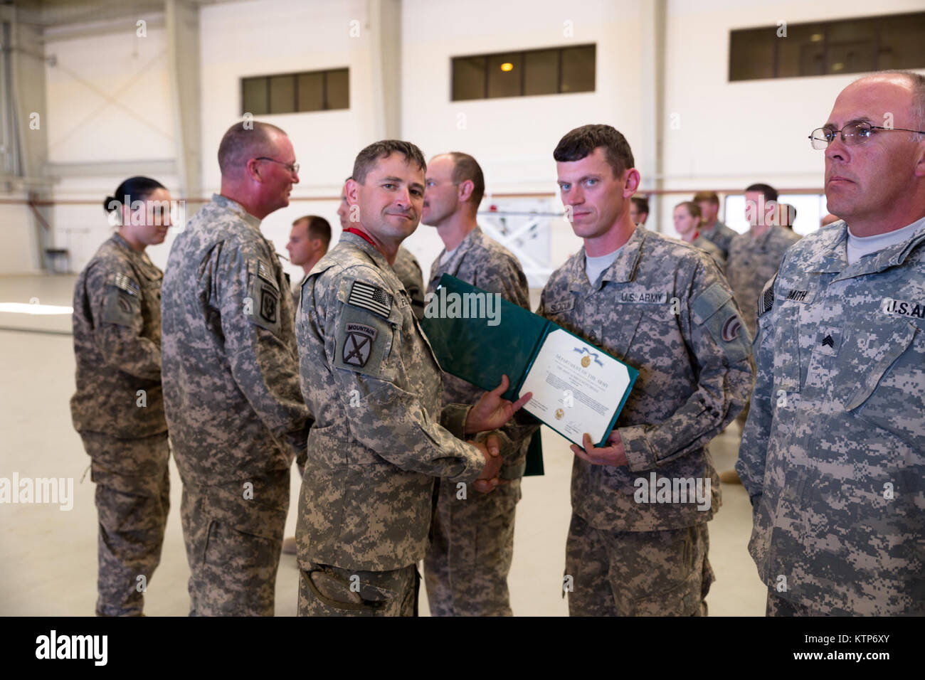 Military award ceremony Stock Photo - Alamy