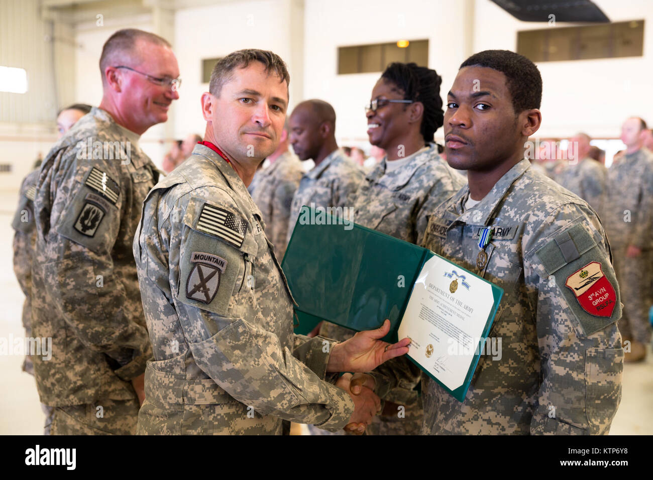 Military award ceremony Stock Photo - Alamy
