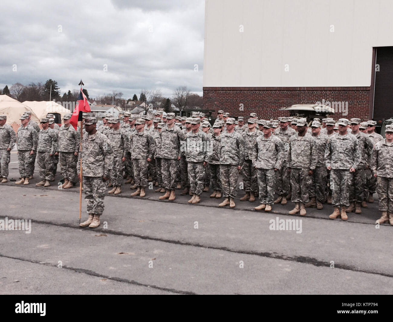 27th BCT HHC formation in preparation for the promotion of newly minted ...