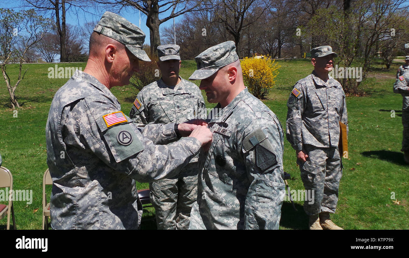 Joseph Mitchell is promoted to the rank of Command Sgt. Maj. by Maj ...