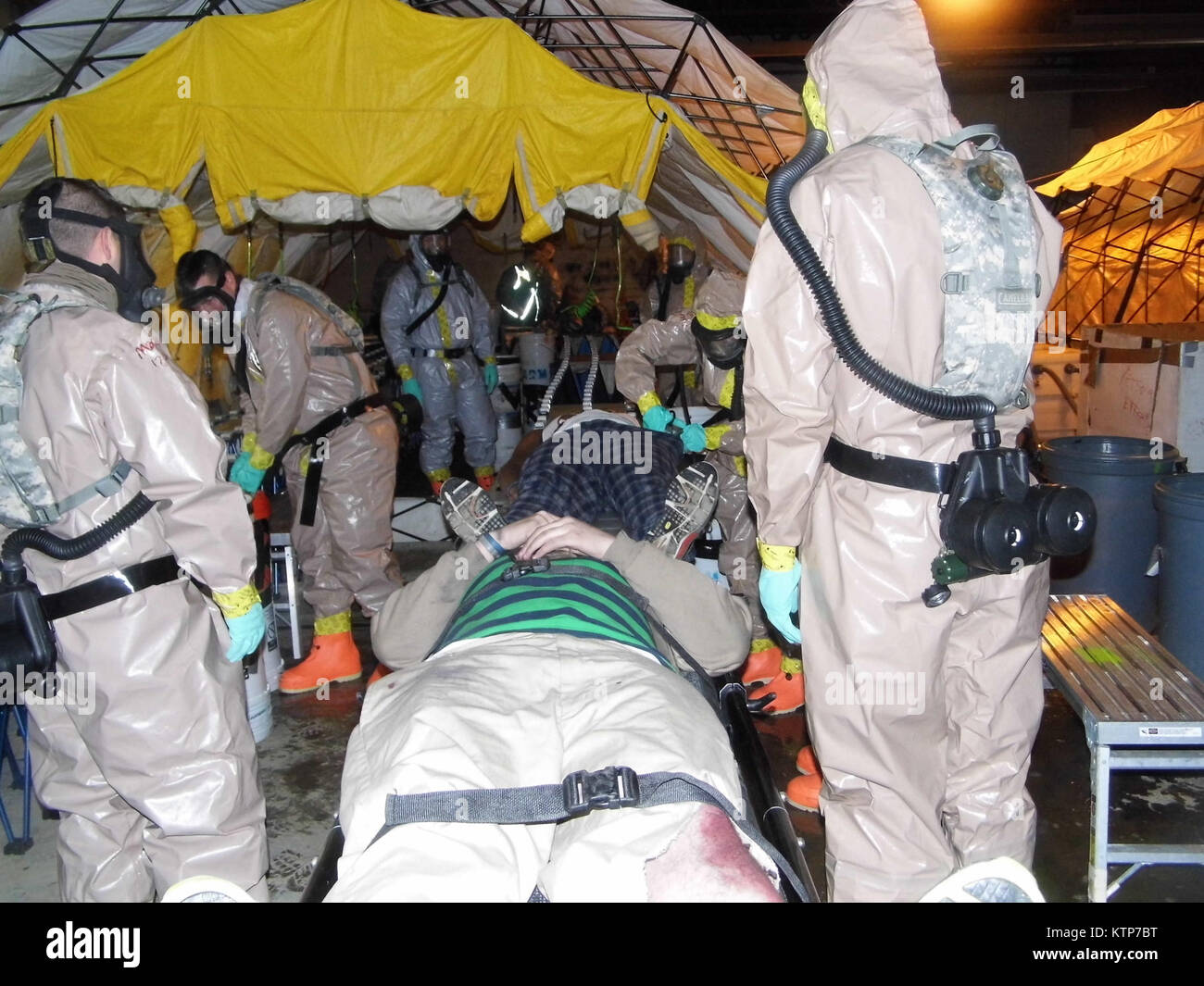 ORISKANY, N.Y. -- A non-ambulatory decontamination team from the 2nd ...