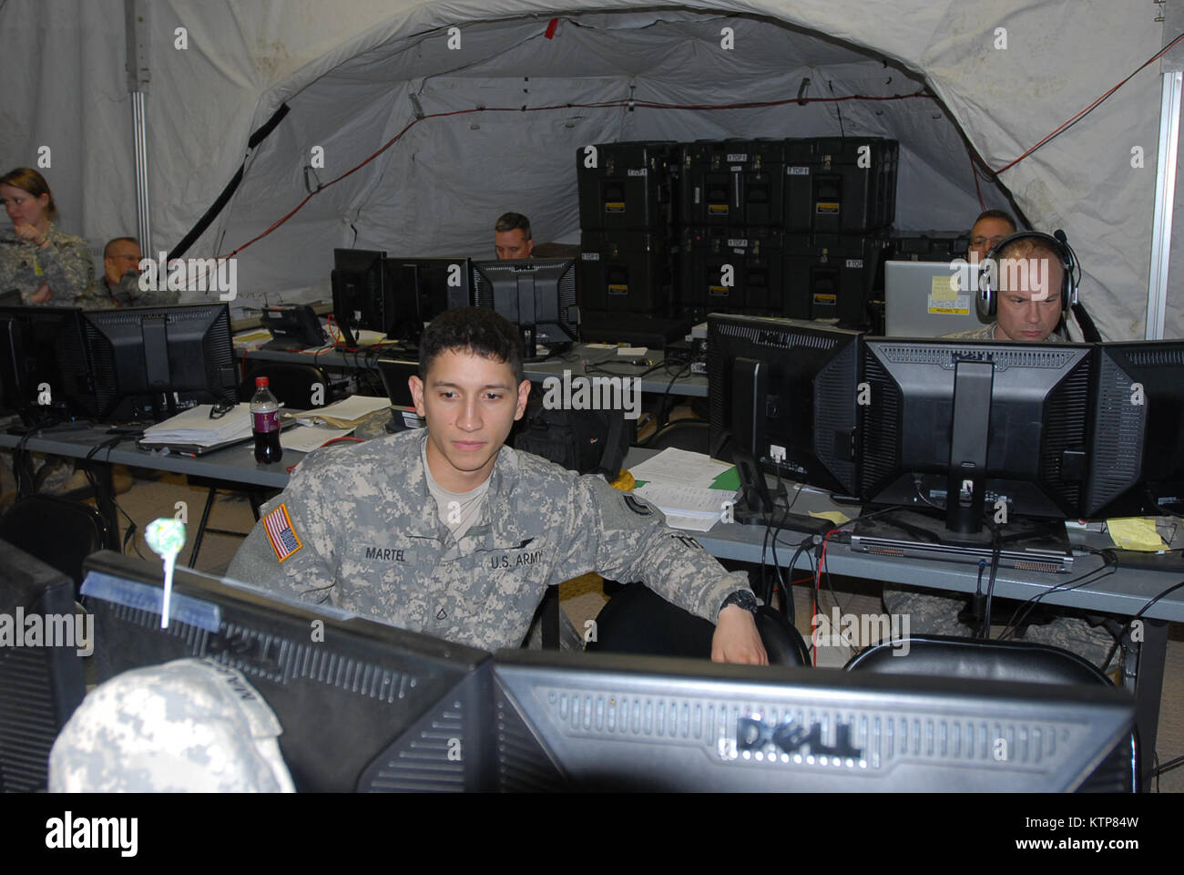Fort Leavenworth, KS-- 42nd Infantry Division Soliders participate in a ...