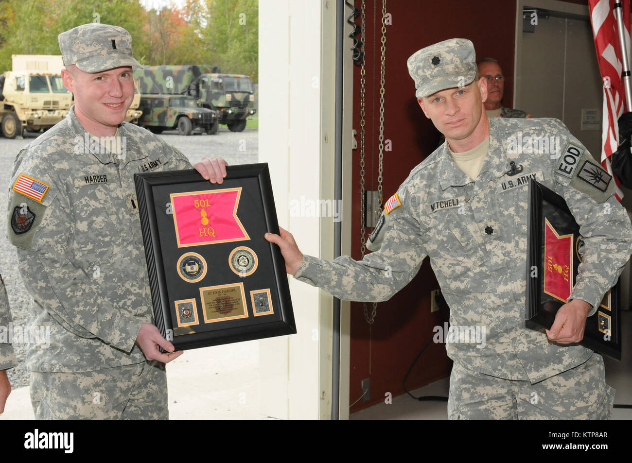 Lt. Col. Robert Mitchell, commander, 501st Ordnance Battalion (EOD ...