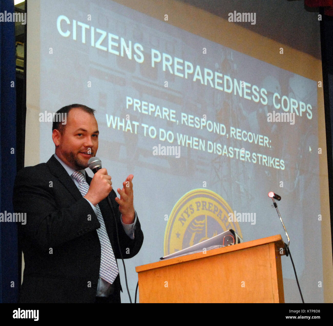 NEW YORK -- New York City Councilman Corey Johnson speaks before a ...