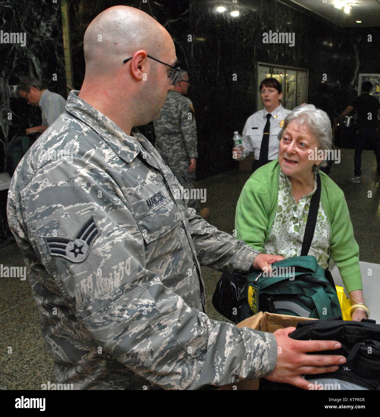 NEW YORK -- New York Air National Guard Sr. Airman Nicholas Mancuso ...