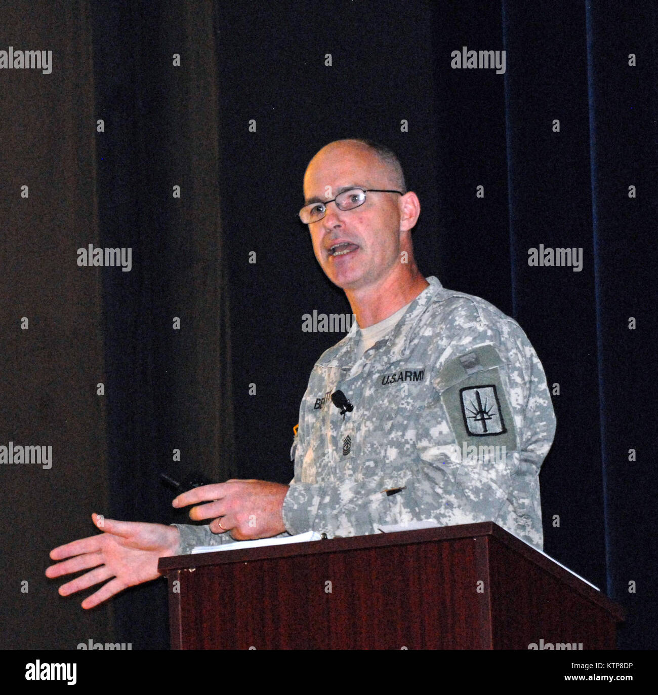 HORSEHEADS, N.Y. -- New York Army National Guard 1st Sgt. Brian Bennett ...