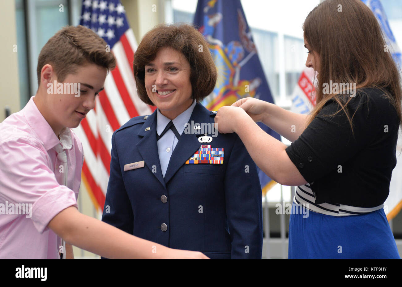 LATHAM-- Newly promoted New York Air National Guard Colonel Maureen ...