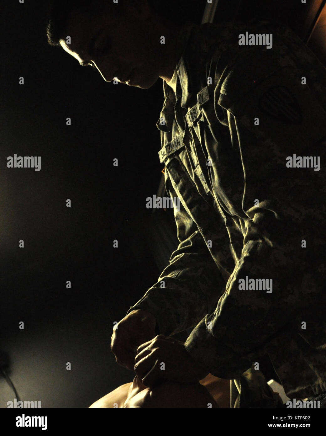 CAMP SMITH TRAINNG SITE-- New York National GuardSpecialist Michael ...