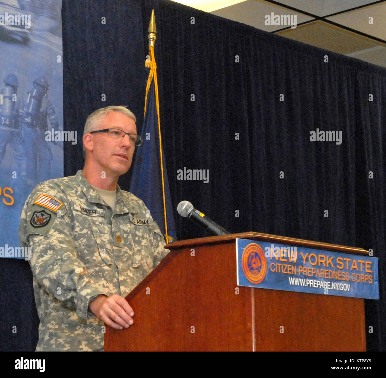 WATERTOWN, N.Y. -- New York Army National Guard Maj. Douglas Baker ...