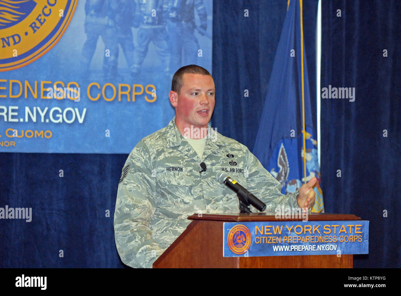 WATERTOWN, N.Y. -- New York Air National Guard Tech. Sgt. Joseph Hernon ...