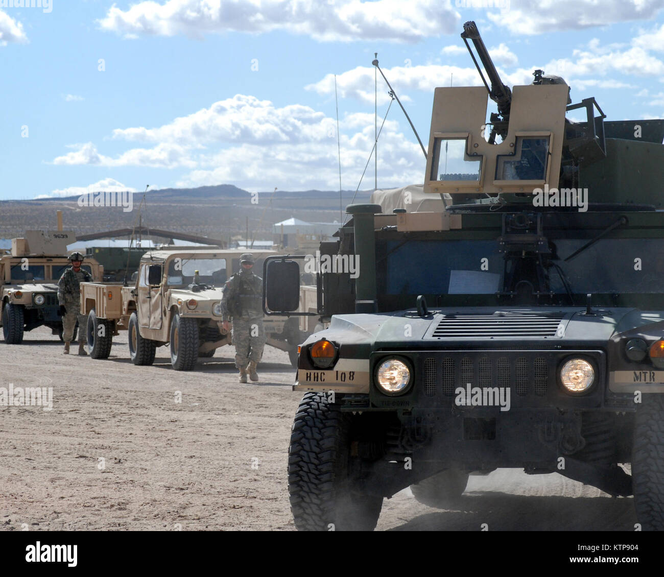 FORT IRWIN, Calif. - Troops assigned to the New York Army National ...