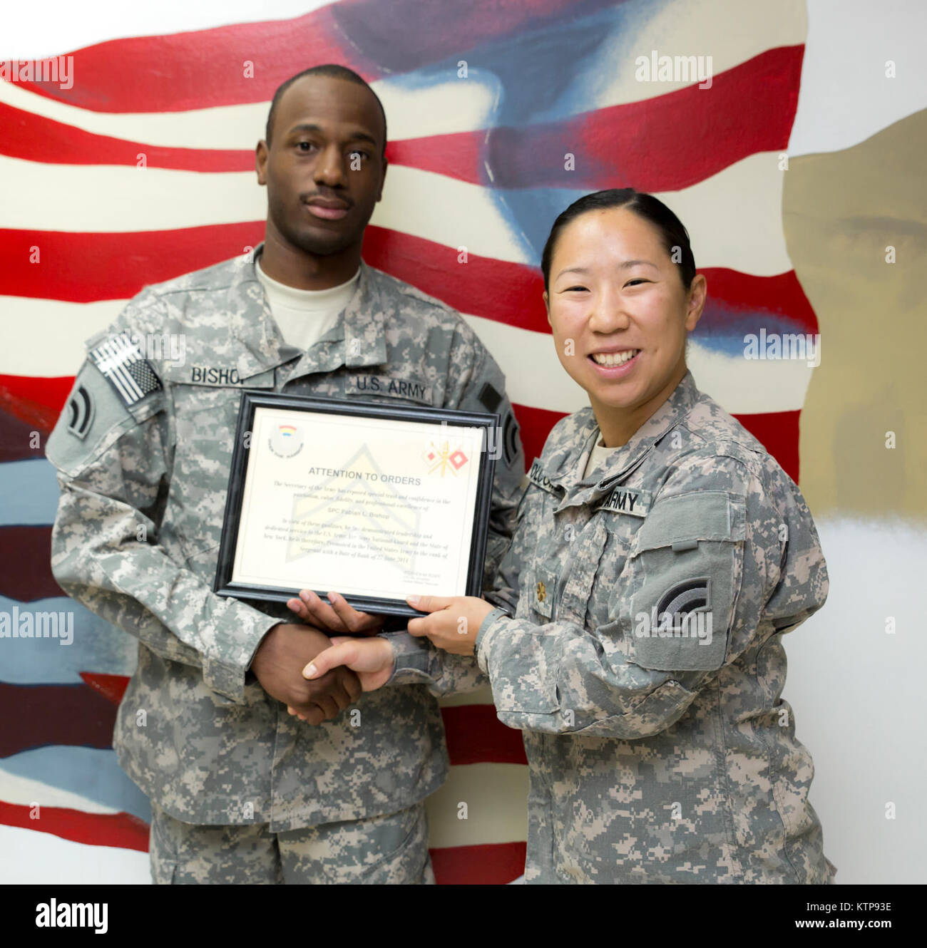 Congratulations to SGT Fabian Bishop and SGT Jeffrey Houck from HHC ...