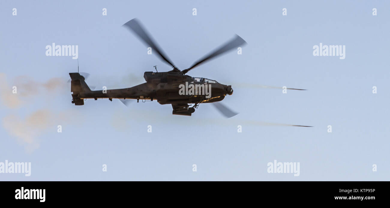 An AH-64 Apache flown by 3rd Battalion, 159th Attack Reconnaissance ...