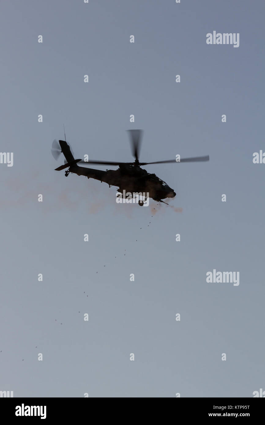 An AH-64 Apache flown by 3rd Battalion, 159th Attack Reconnaissance ...