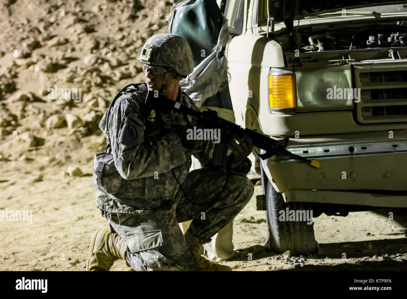 Sgt. Jonathan Swimline, a motor transport operator with the 642nd ...