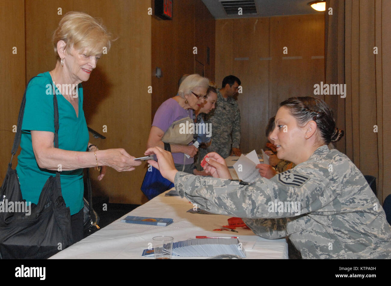 NEW YORK CITY -- New York Air National Guard Staff Sgt. Megan Lane ...