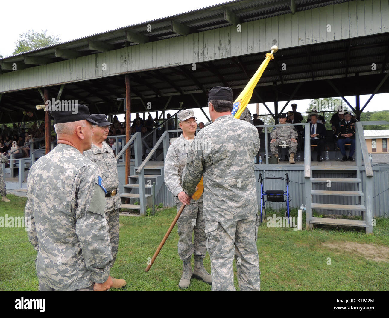CAMP SMITH- New York Guard Major General Fergal Foley, the outgoing ...