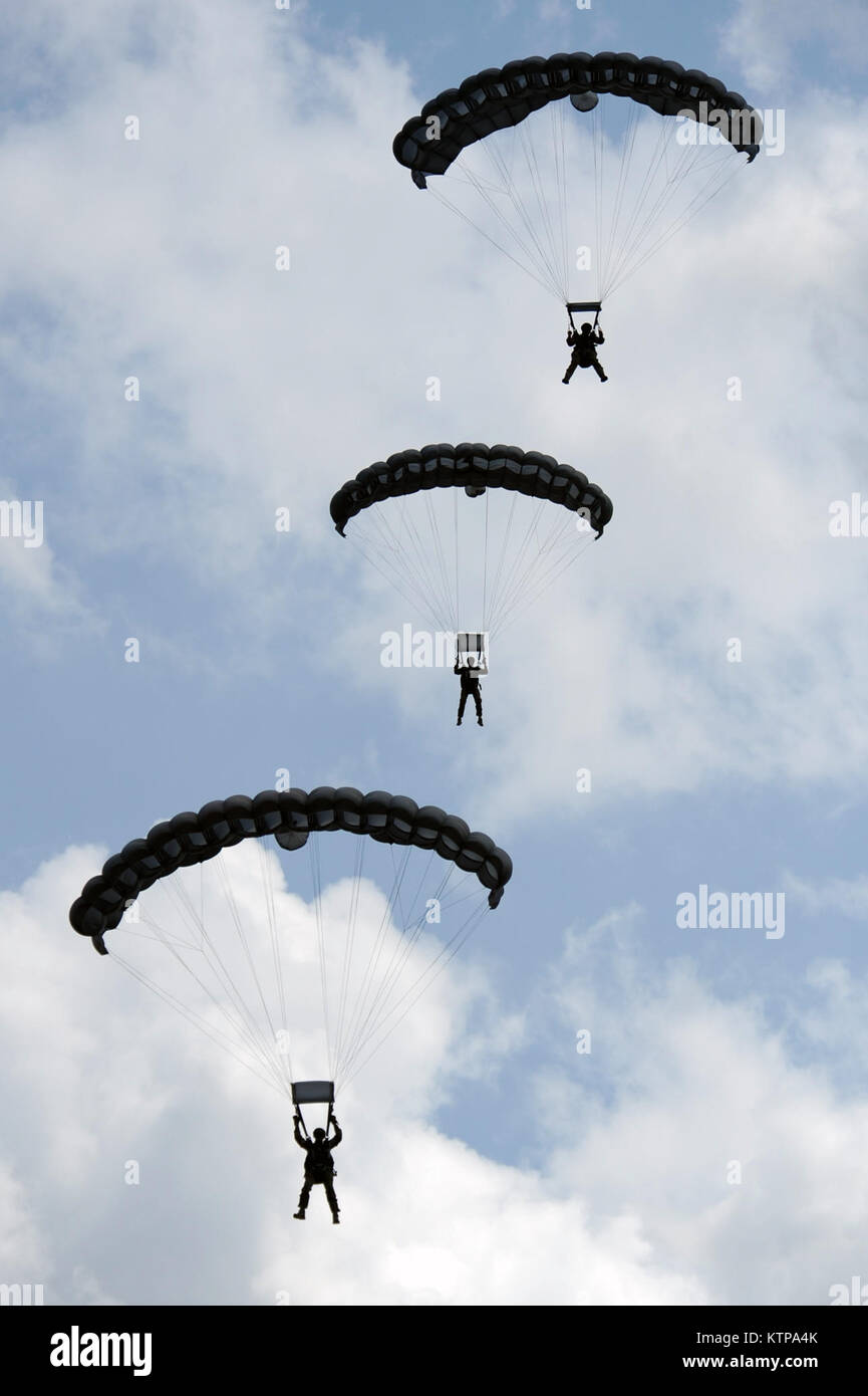 CALVERTON, NEW YORK - Airmen from the 103rd Rescue Squadron take part ...