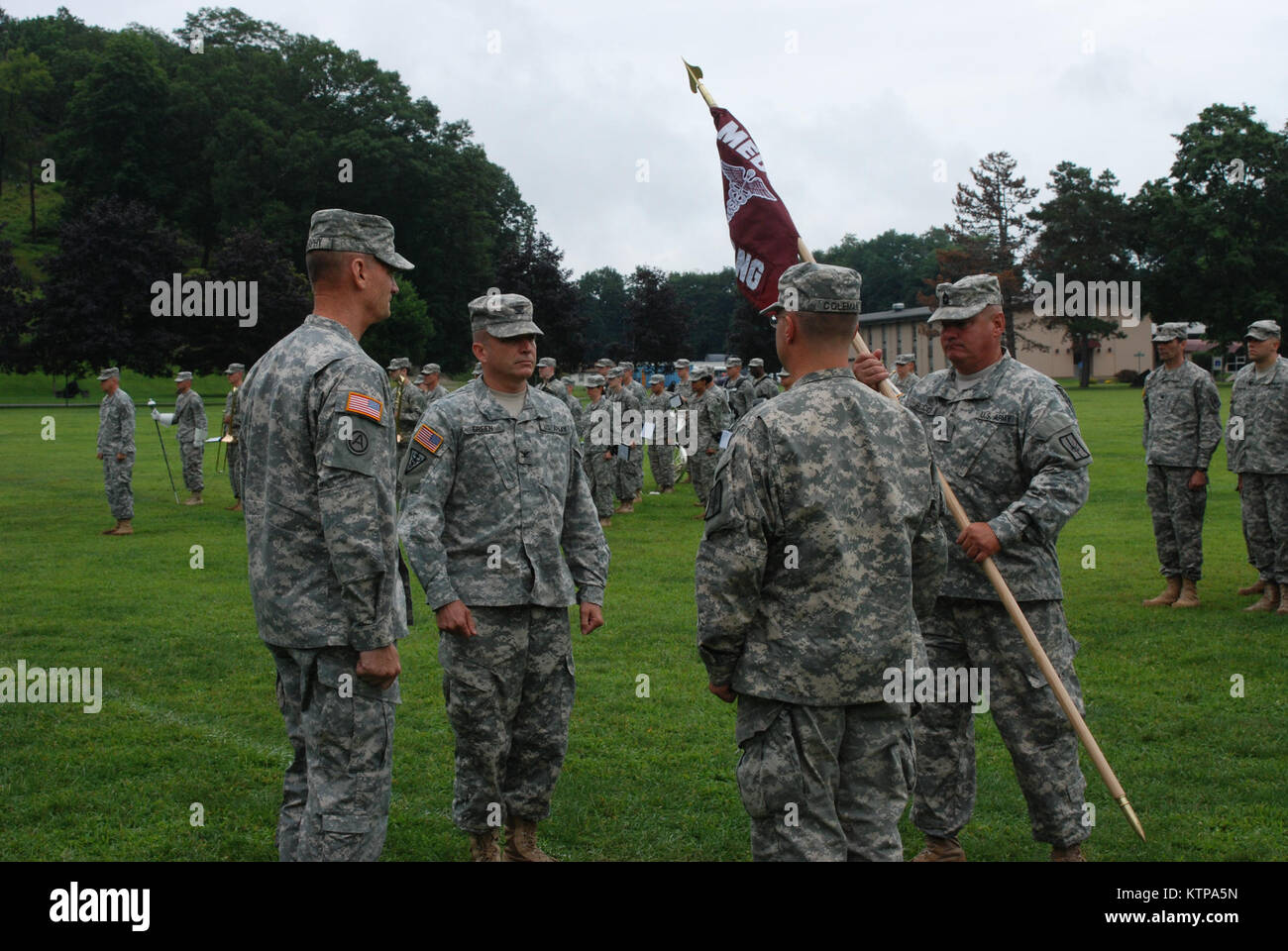 CAMP SMITH TRAINING SITE-- Col. James Coleman transfers command of the ...