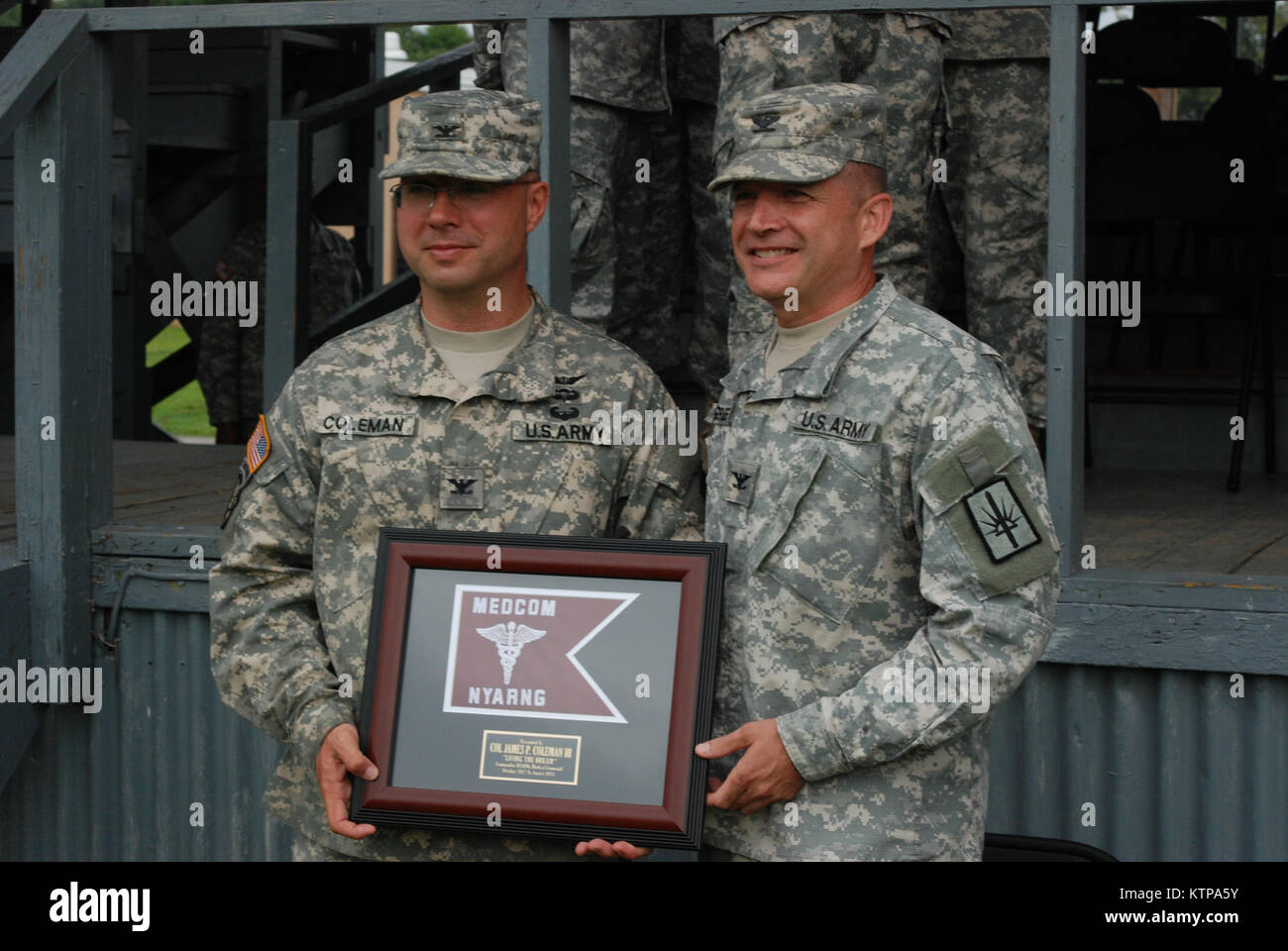 CAMP SMITH TRAINING SITE- Col. Richard Green, the new commander of the ...