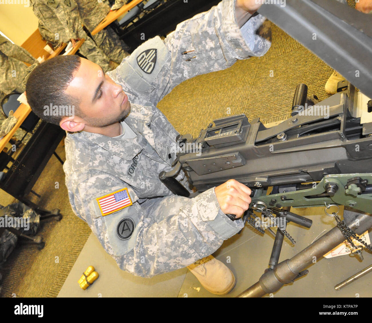 New York Army National Guard Spec. Brian Toribio, 442nd Military Police ...