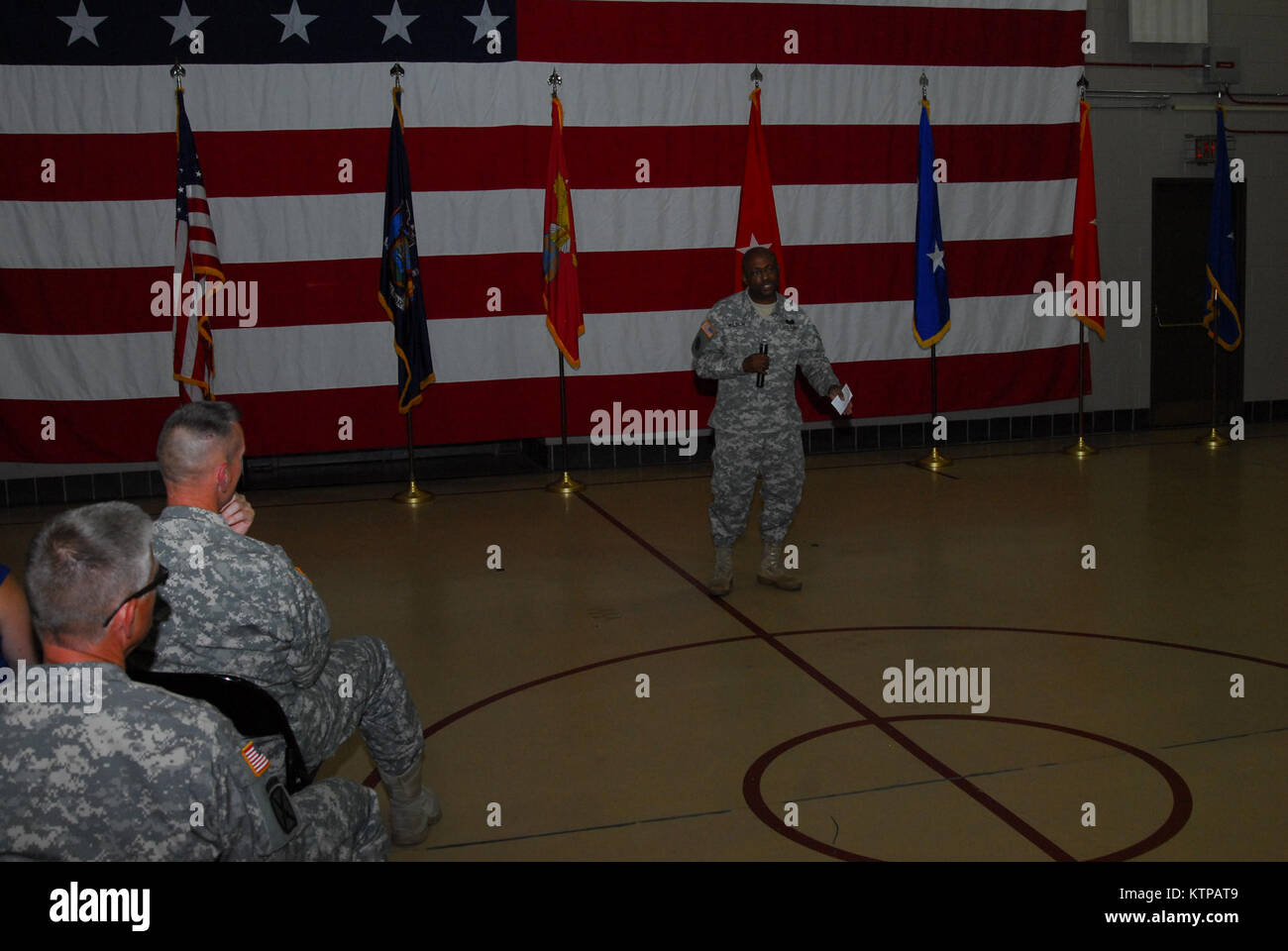 LATHAM-- New York National Guard Command Sgt. Major Frank Wicks ...