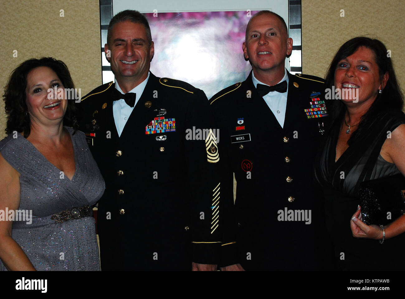 TROY, N.Y.-- Friends and family joined Command Sgt. Maj. Frank Wicks ...