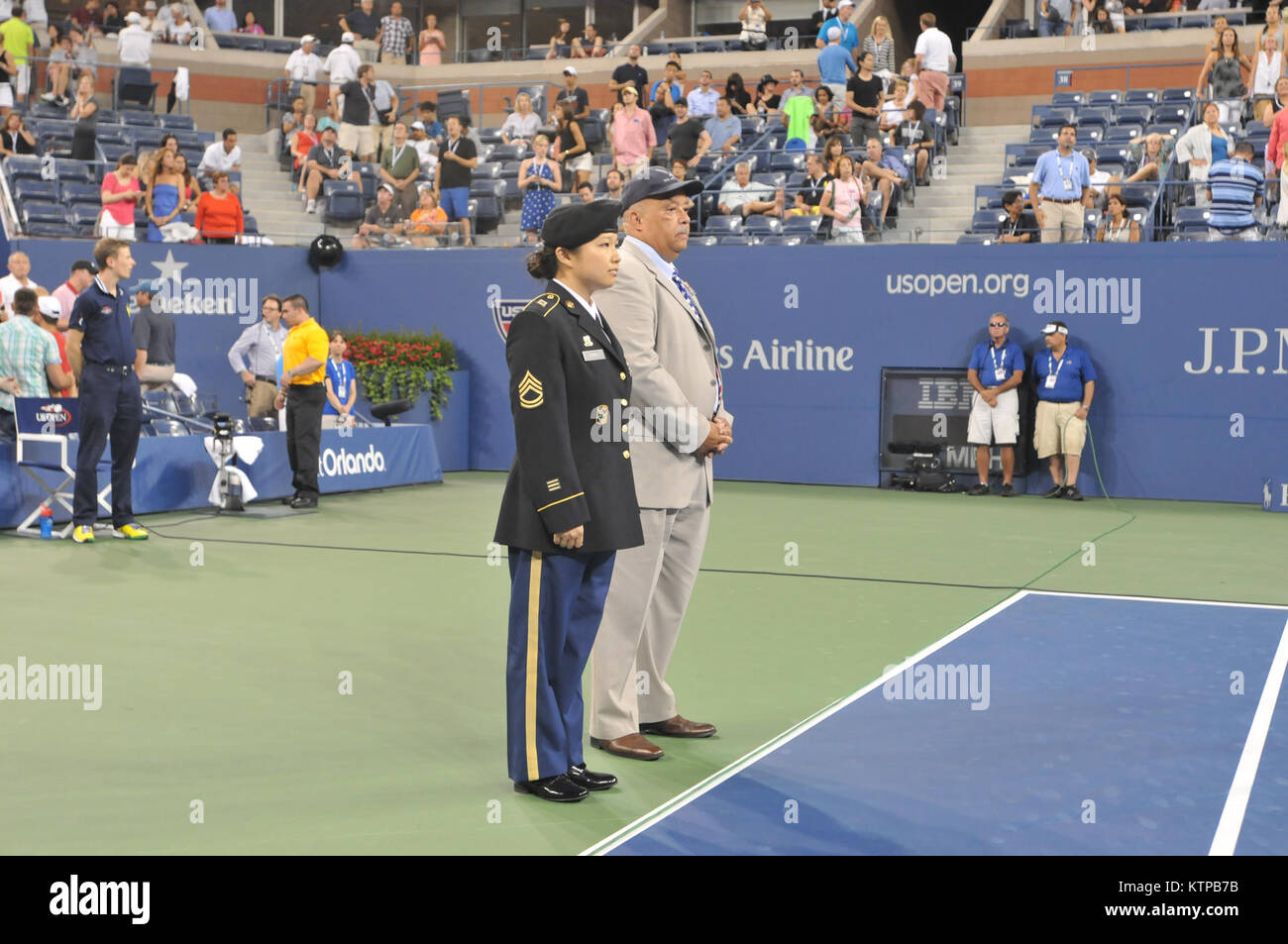 Flushing, NY – Sgt. 1st Class Sharon Rimal and Commissioner Terrance ...