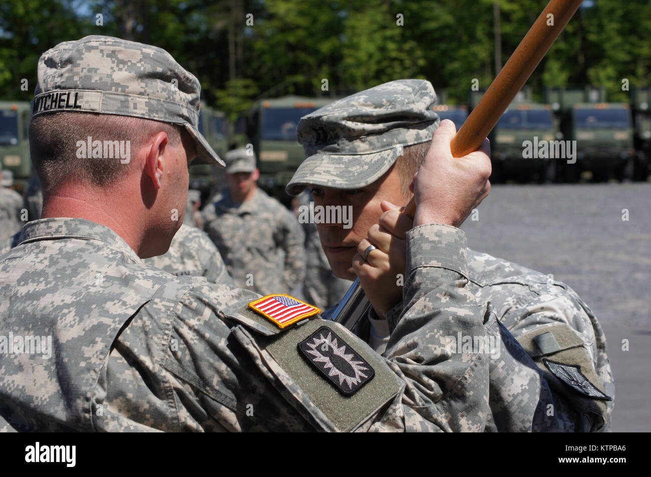 U.S. military ceremony Stock Photo - Alamy