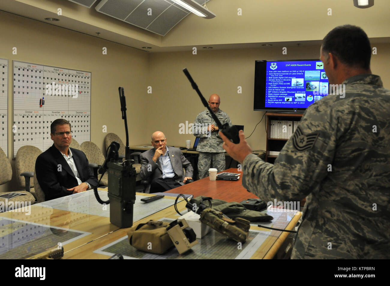 Hancock Field Air National Guard Base, N.Y. - Mr. James J. Brooks, a ...
