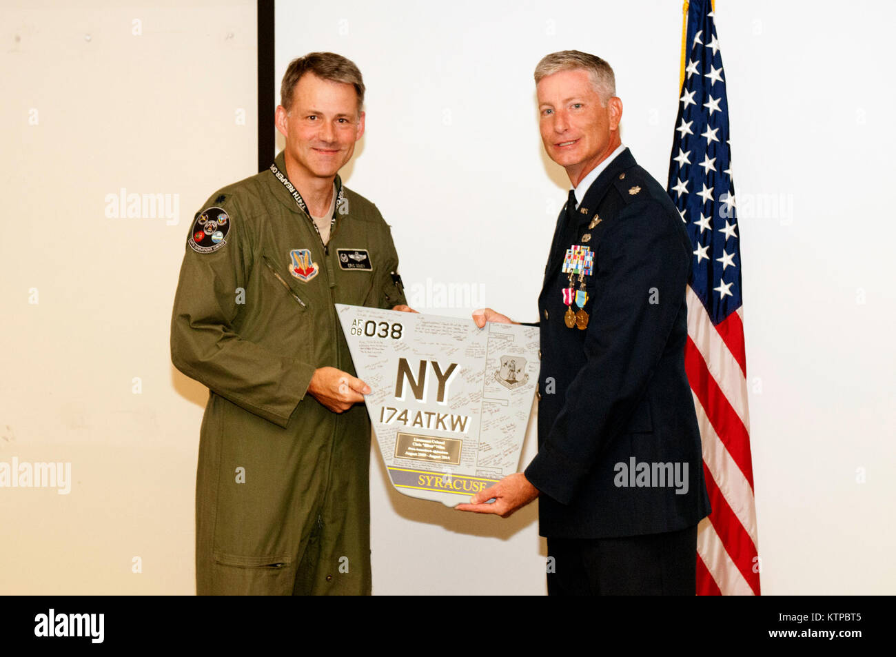 New York Air National Guard Lt. Col. Christopher Niles, a Sherrill ...