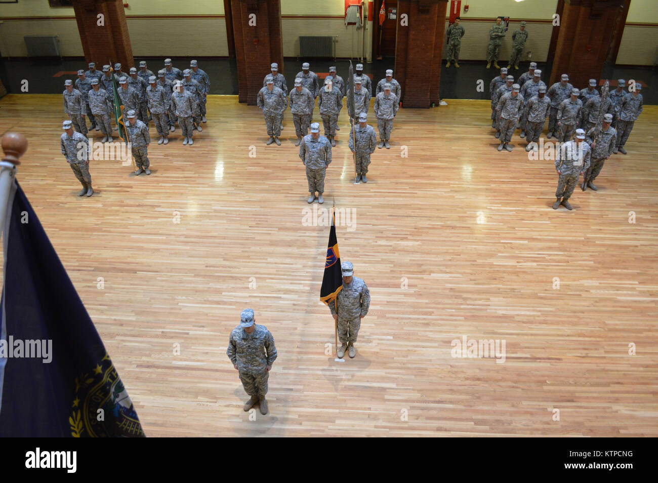 BUFFALO-- Members of the New York Army National Guard's 153rd Troop ...