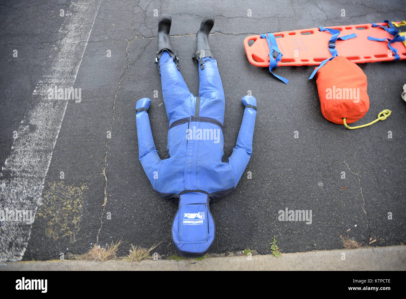 WESTHAMPTON BEACH, NY - Firefighters with the 106th Rescue Wing conduct ...