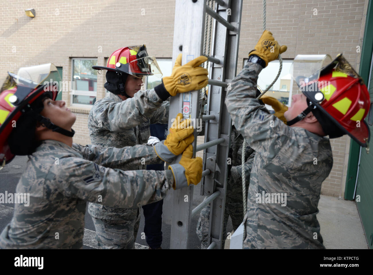 WESTHAMPTON BEACH, NY - Firefighters with the 106th Rescue Wing conduct ...
