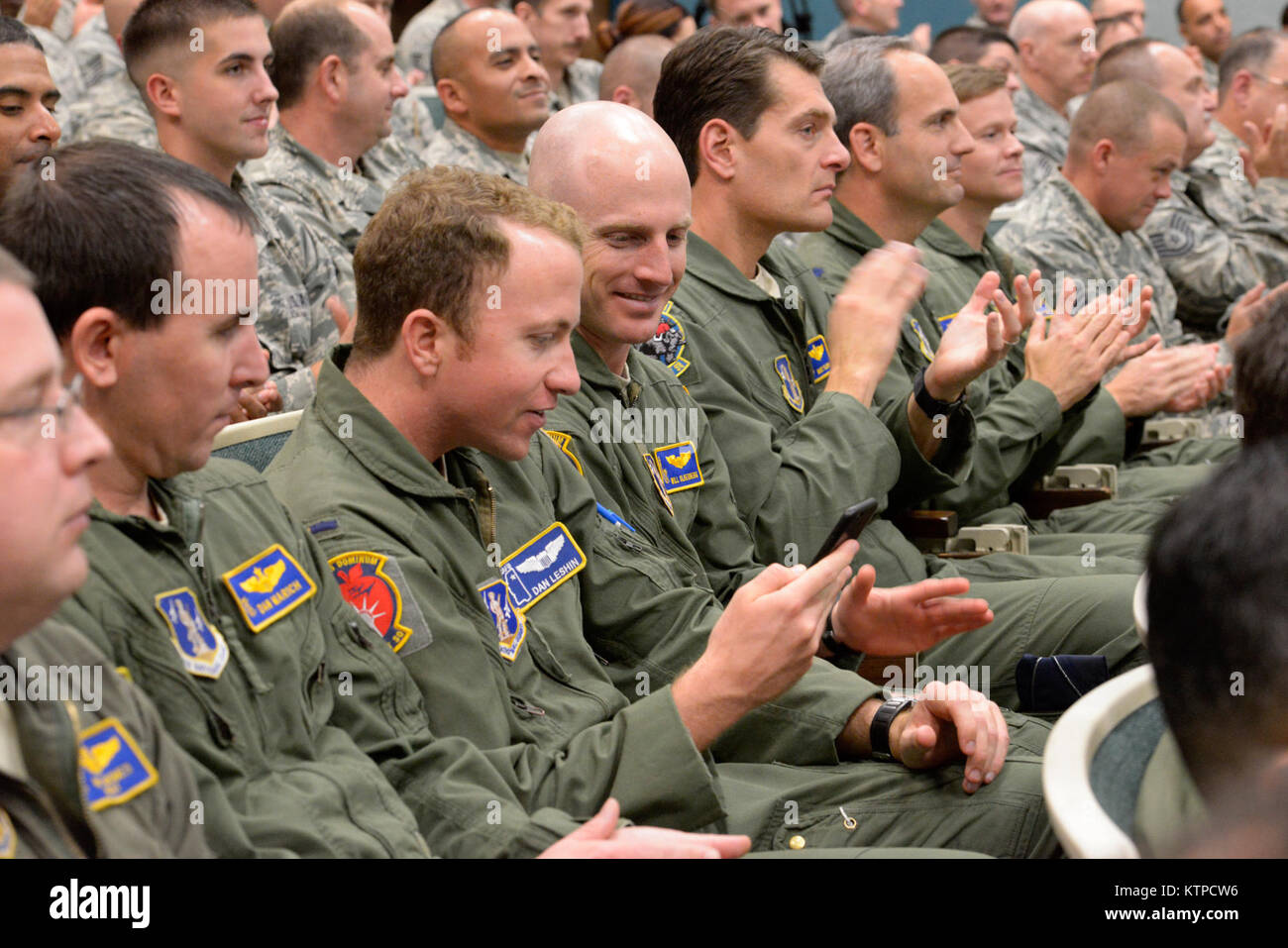U.S. Air Force 1st Lt. Dan Leshin, with the 137th Airlift Squadron, New ...