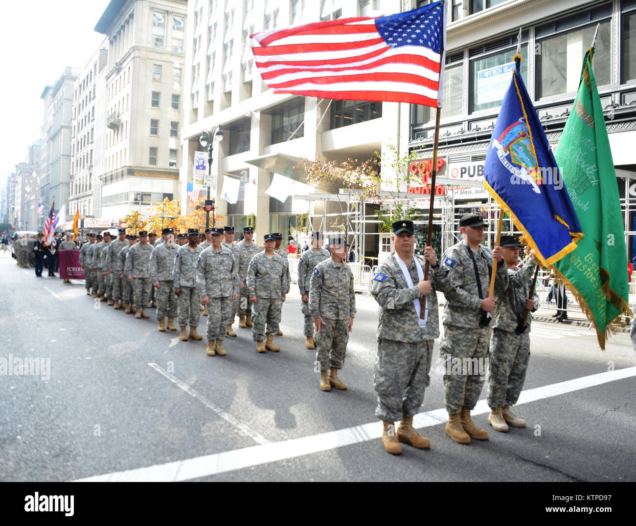 On November 11th 2014, Soldiers from the NY Guard 88th Brigade based ...