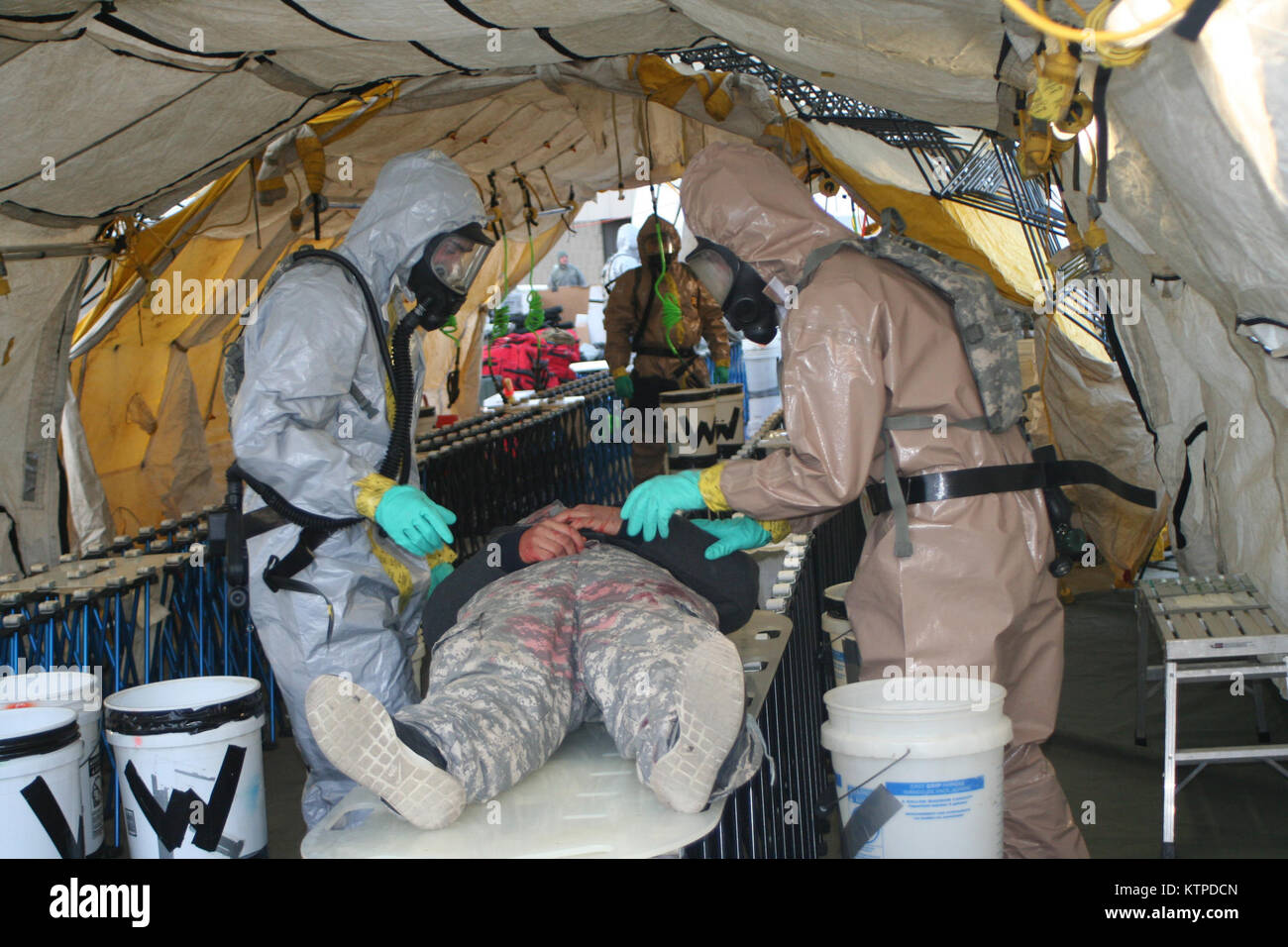 Members of the New York Army National Guard’s Chemical, Biological ...
