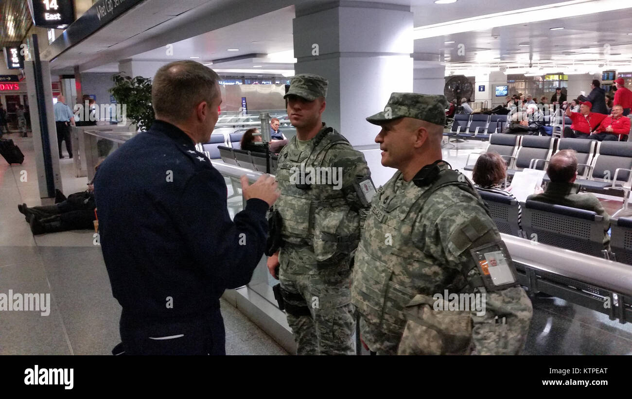 Maj. Gen. Jack Briggs, left, Director of Operations for Headquarters U ...