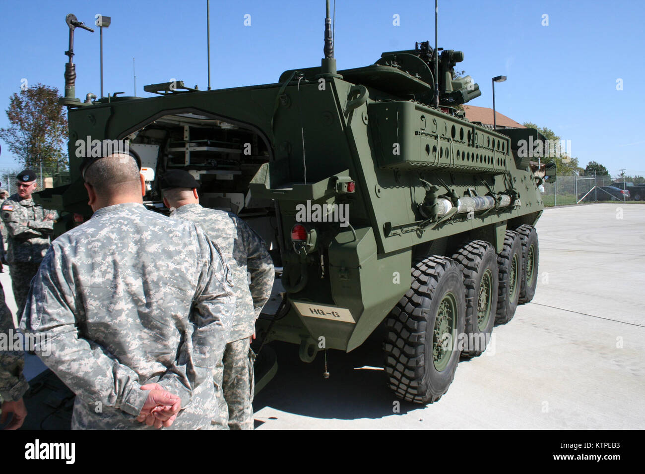 Members of the 42nd Infantry Division Headquarters staff receive an ...