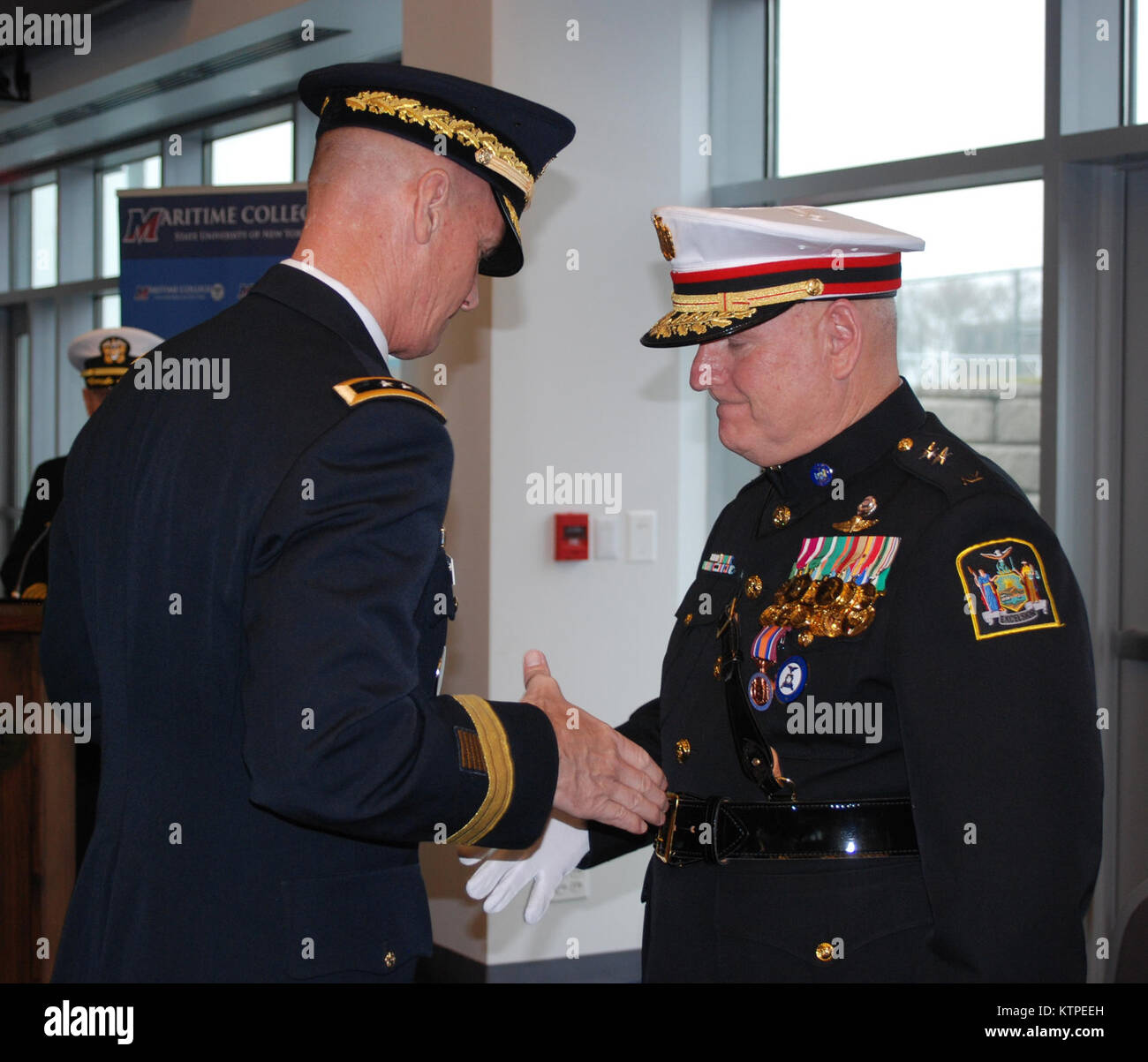 New York Army National Guard Major General Patrick Murphy, the Adjutant ...