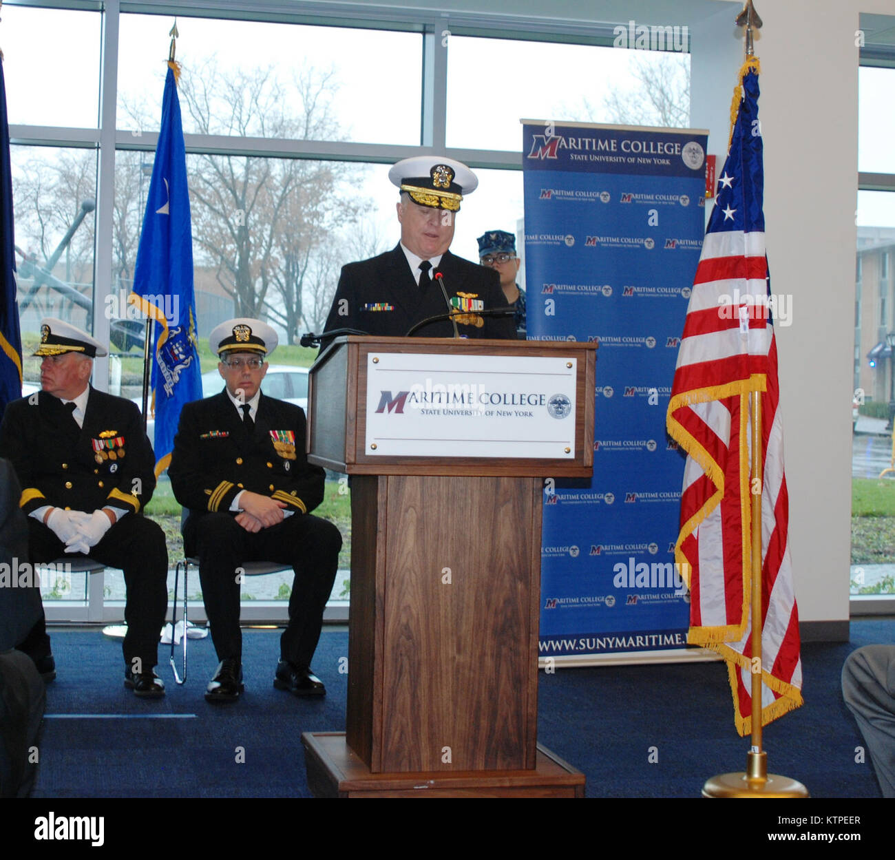 New York Naval Militia Commander Rear Admiral Ten Eyck "Trip" Powell ...