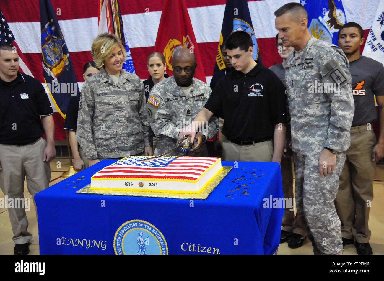 LATHAM--New York Army National Guard Command Sgt. Maj. Louis Wilson ...