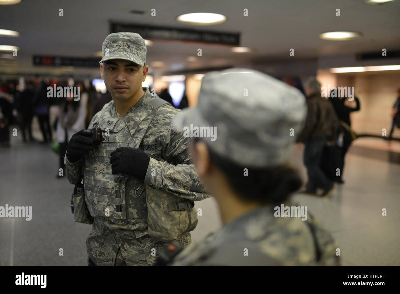 NEW YORK, NY - New York Air National Guard airmen, including over forty ...
