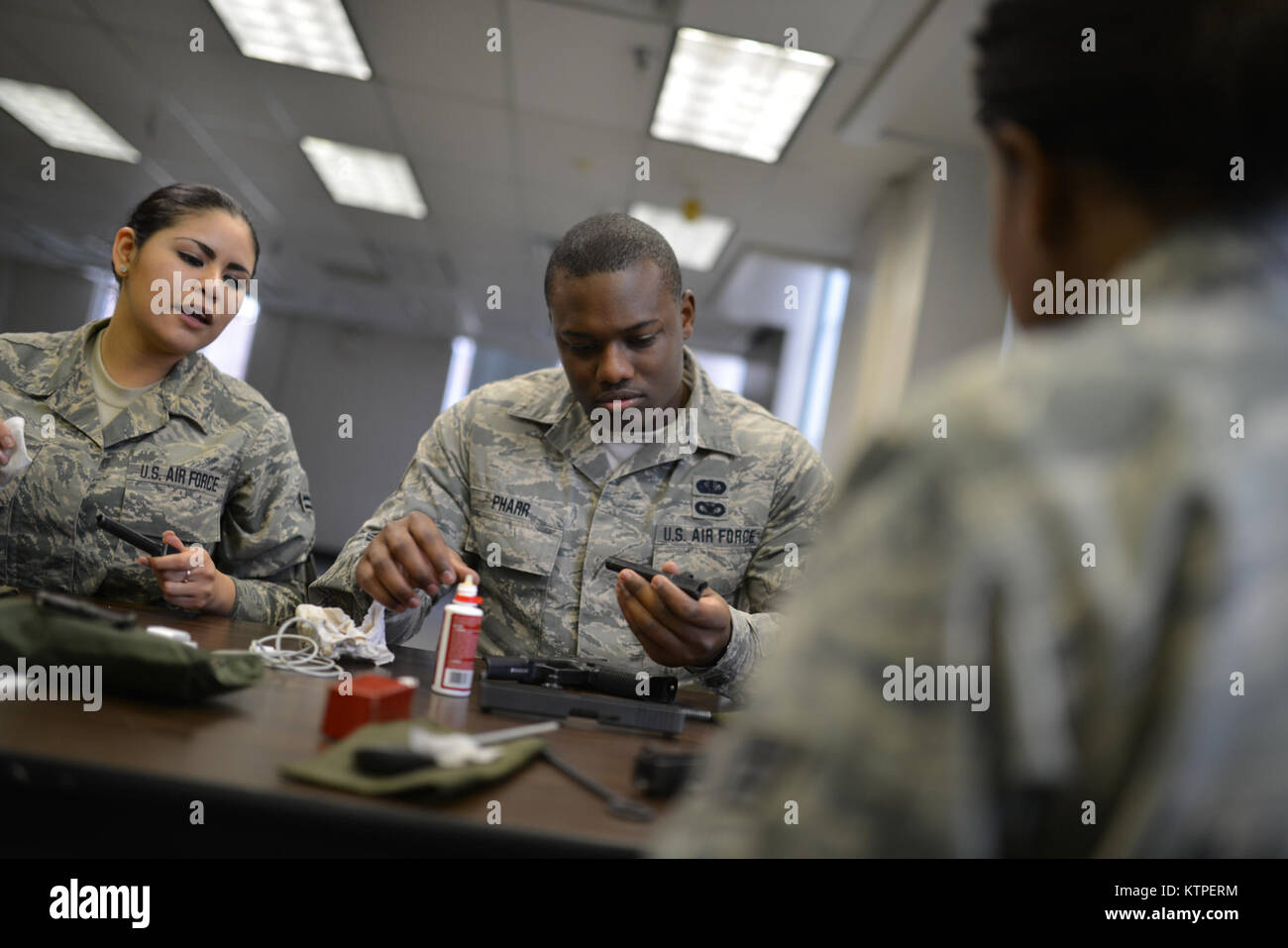NEW YORK, NY - Senior Airman Assad Pharr, a Security Forces Squadron ...