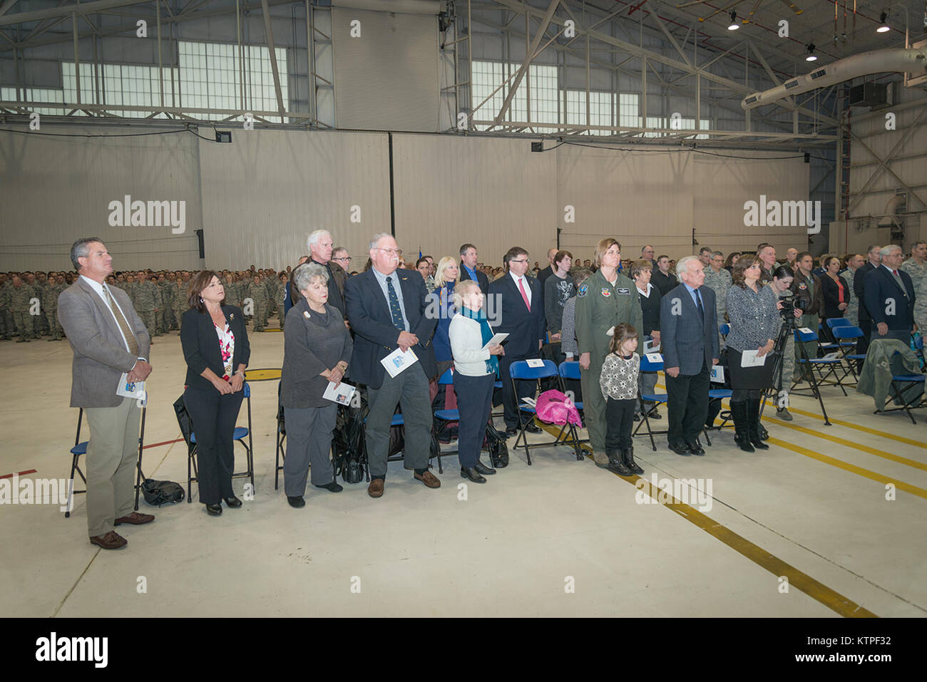 US air force presentation ceremony Stock Photo - Alamy