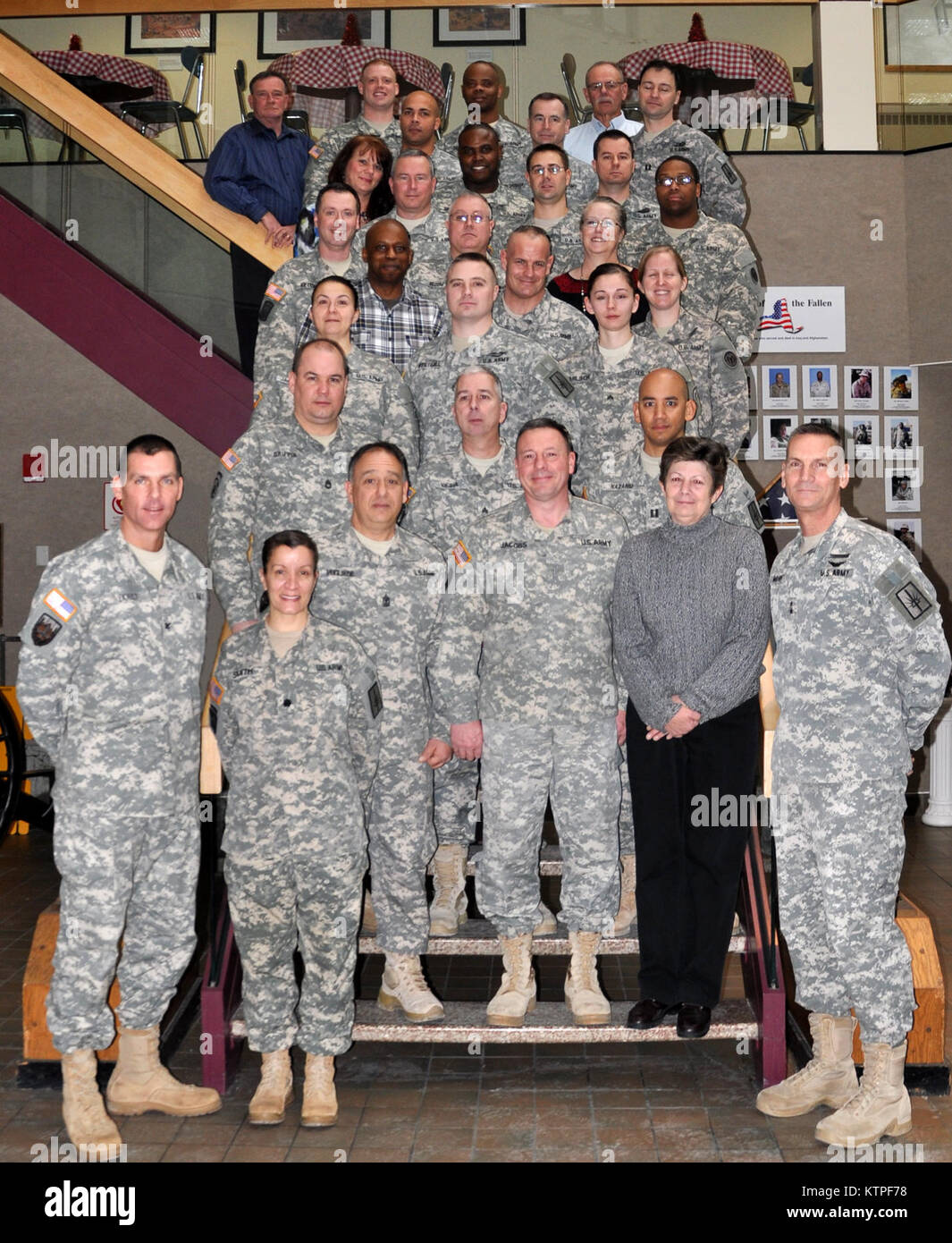 DMNA Logistics Directorate pose for holiday photo with MG Patrick ...
