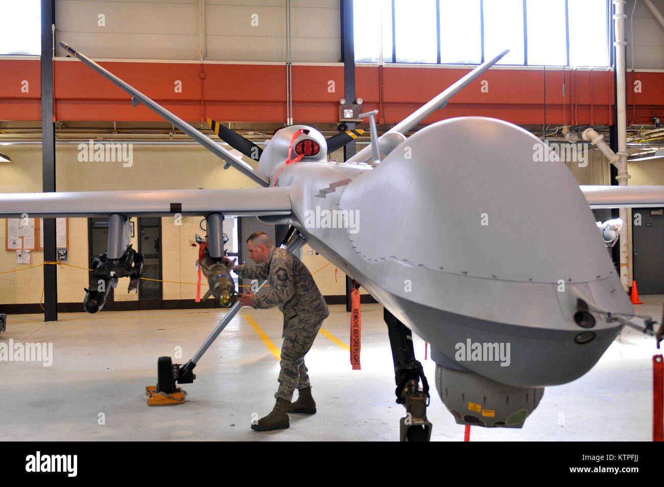 SYRACUSE, NY – Member of the 174th Attack Wing Munitions Flight train ...