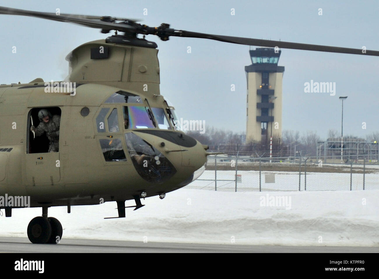 SYRACUSE, NY - Two CH-47 Chinook helicopters from Company B, 3rd ...